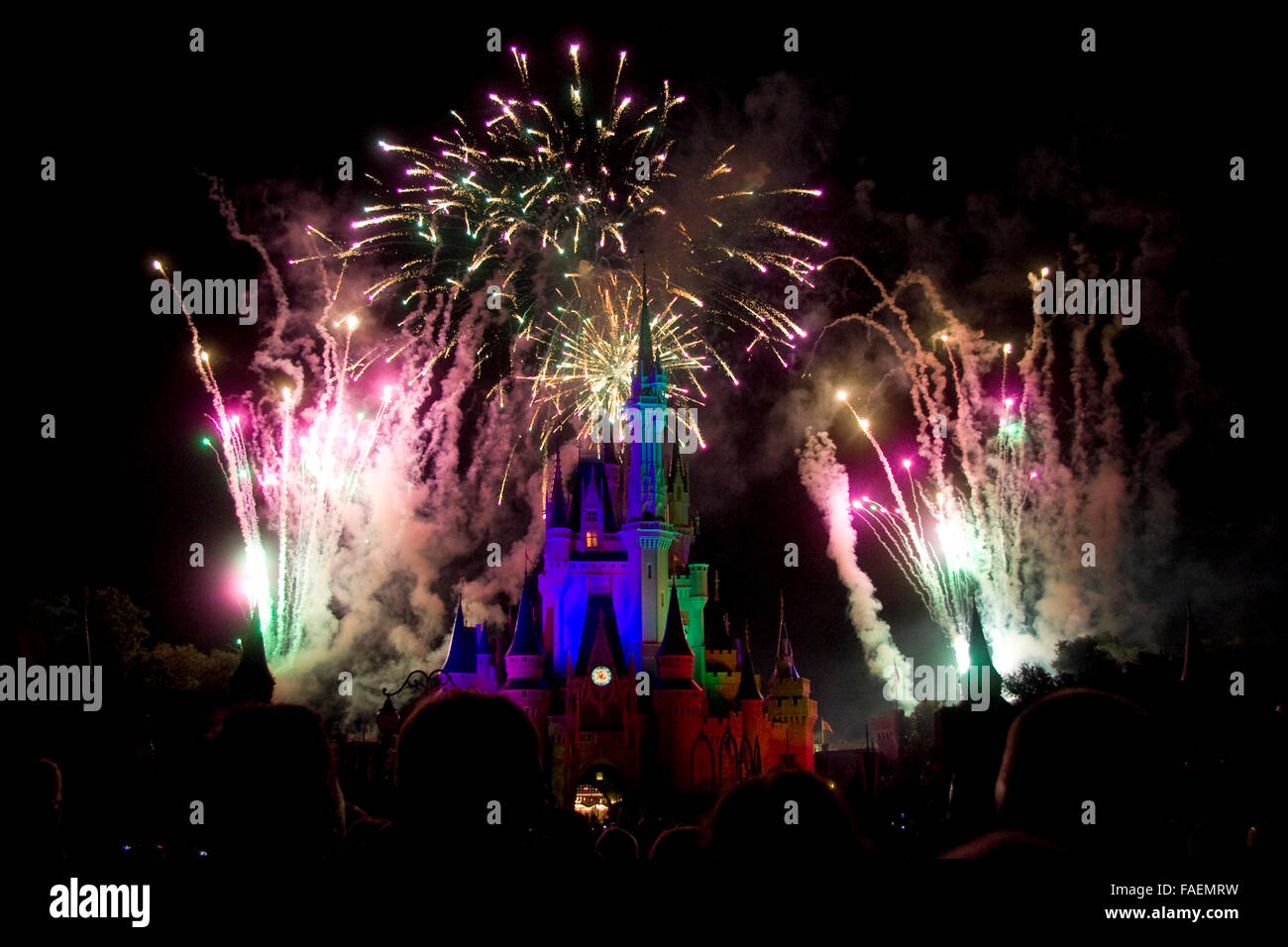 Cinderella Castle in Disney's Magic Kingdom Stock Photo - Alamy