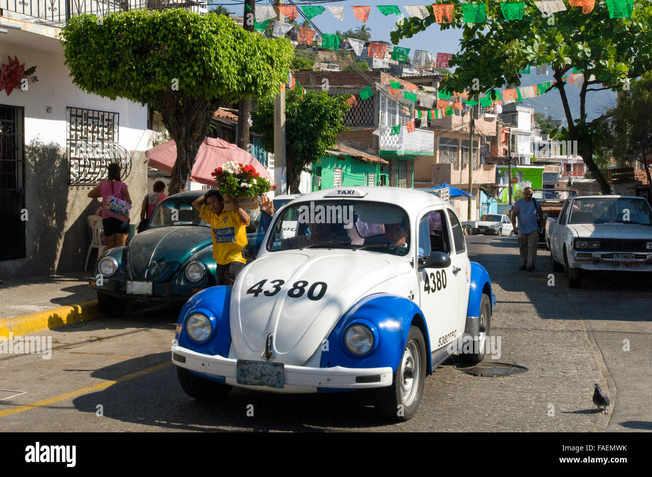 Mexico taxi hi-res stock photography and images - Alamy