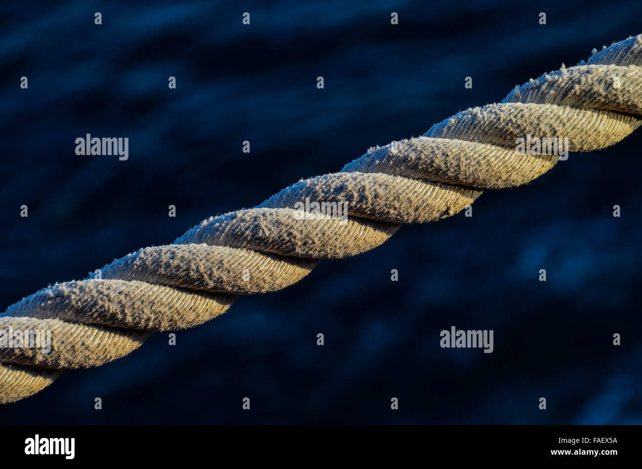 Old Vintage Naval Rope Stock Photo - Alamy
