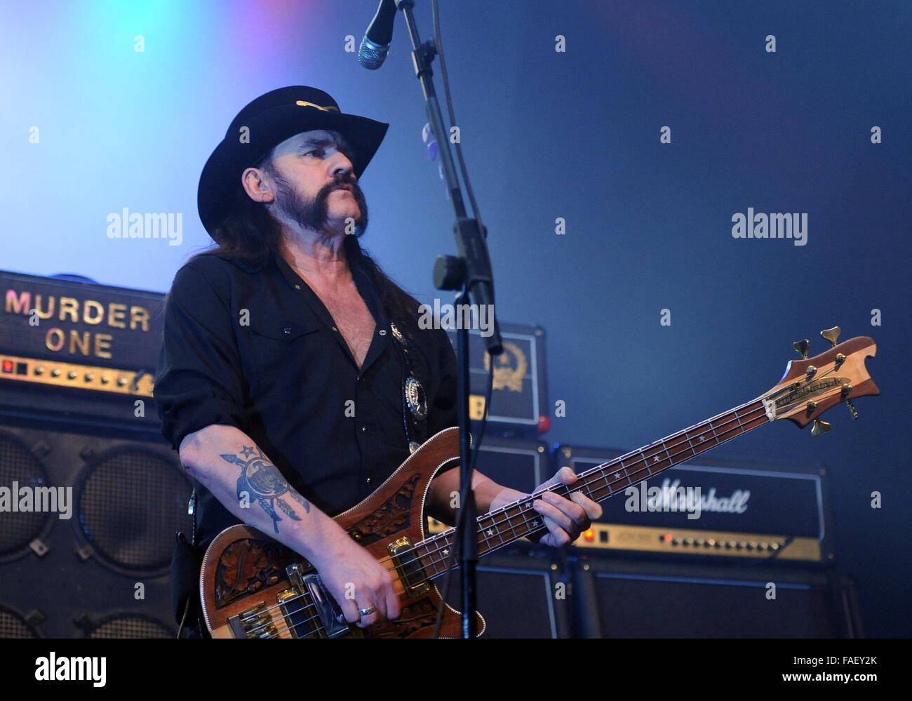 Berlin, Germany. 23rd Nov, 2011. Singer Lemmy Kilmister of the US band ...