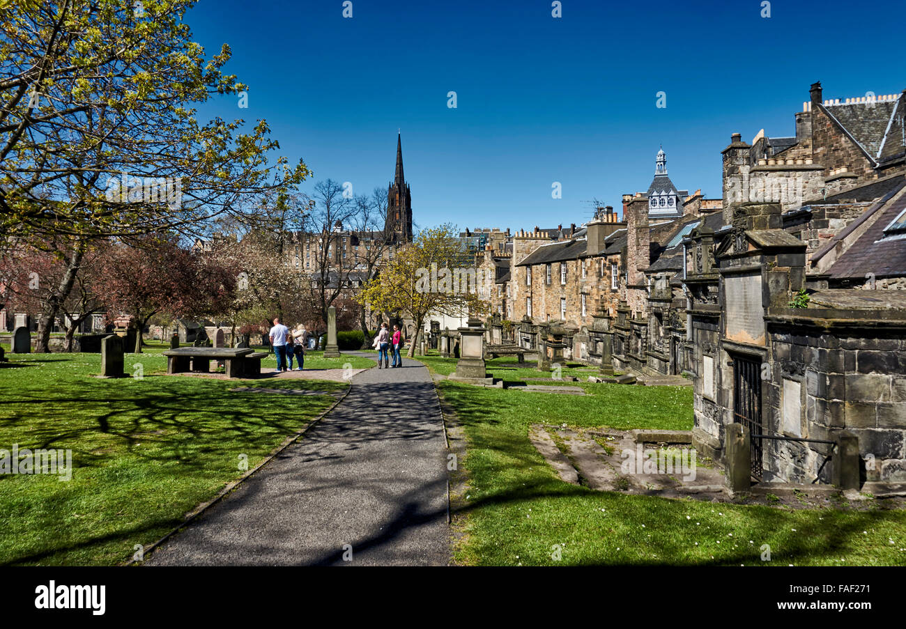 Greyfriars Kirkyard, Edinburgh, Scotland, Europe Stock Photo - Alamy
