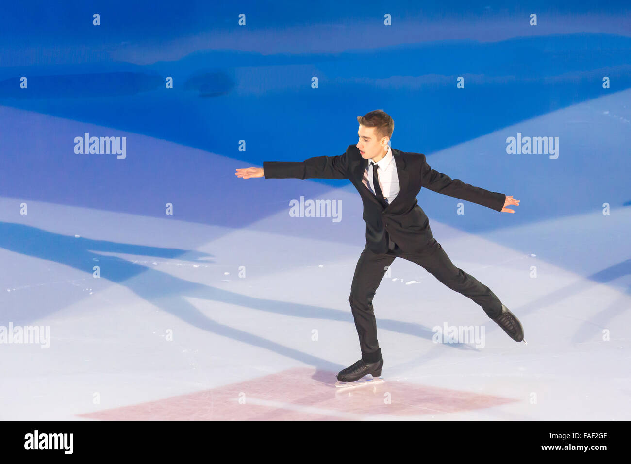 Matteo Rizzo figure skating champion Stock Photo - Alamy