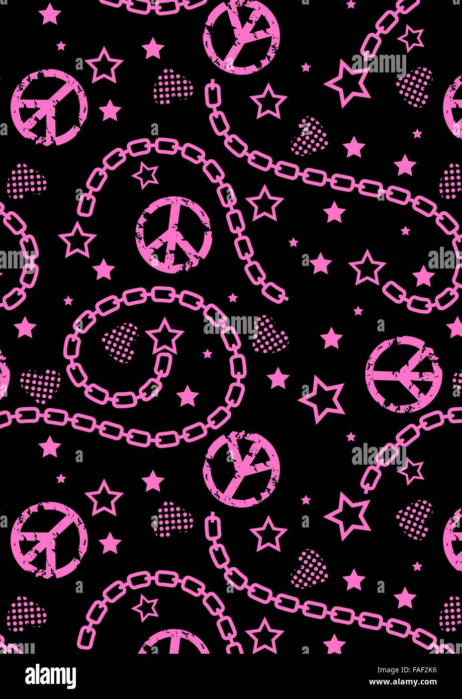 Children peace symbol Stock Vector Images - Alamy