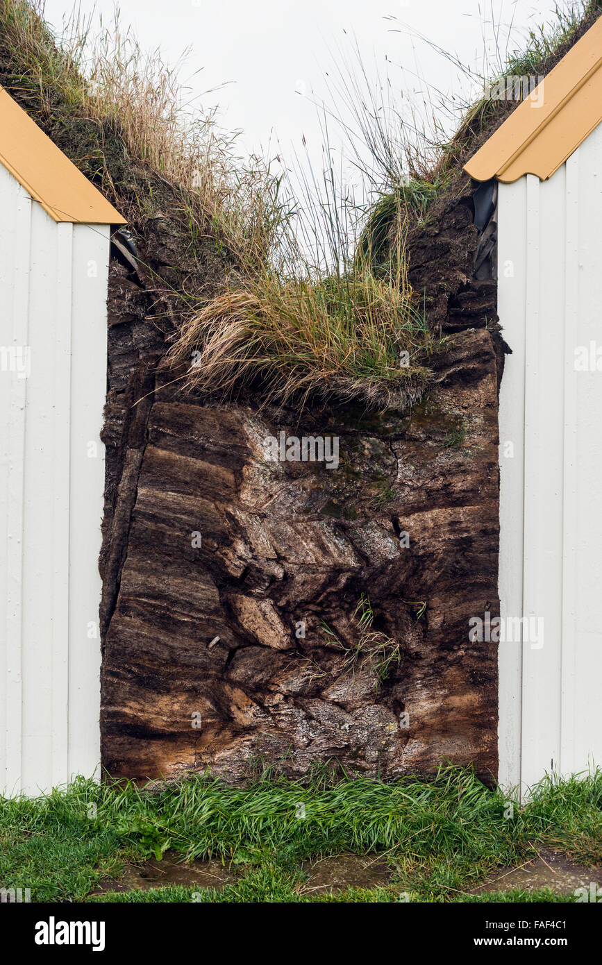 Turf houses, Iceland Stock Photo - Alamy