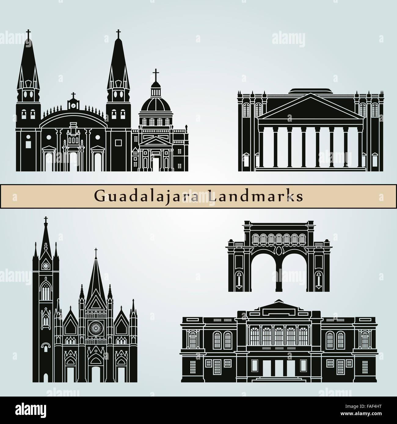 Guadalajara mexico skyline hi-res stock photography and images - Alamy