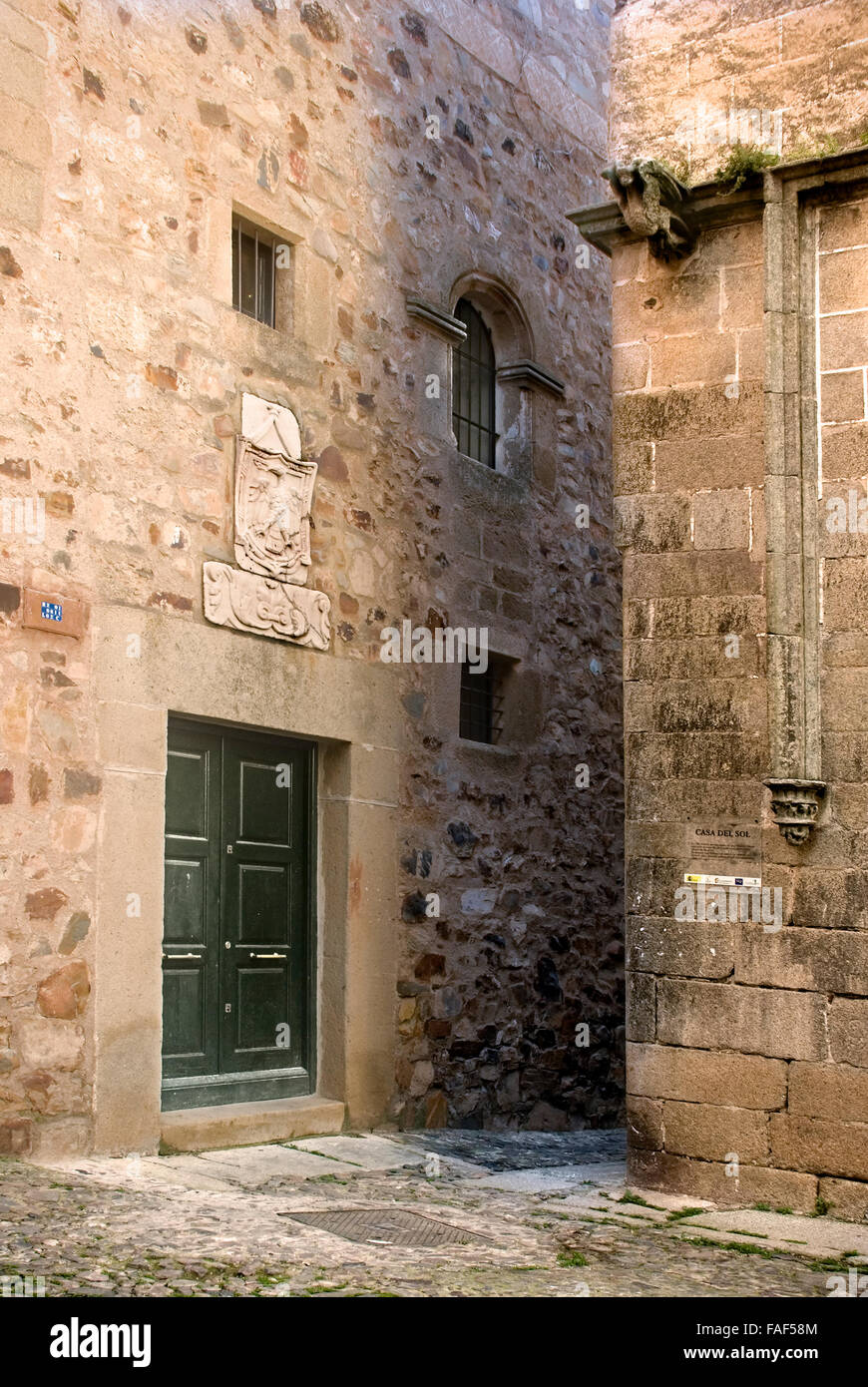 House-fortress Solis or del Sol, Gothic style, was built in the ...