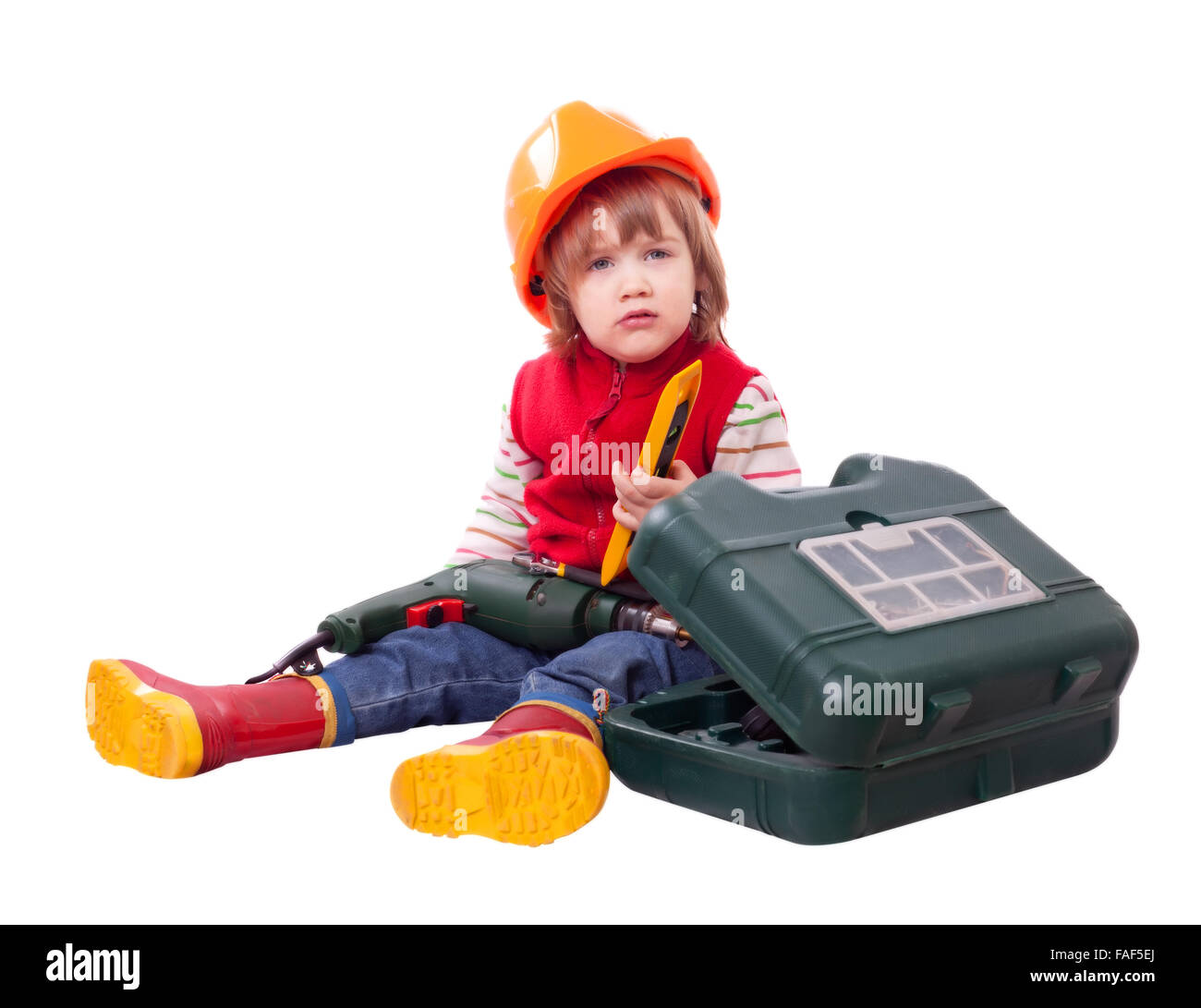 Boy electrical work Cut Out Stock Images & Pictures - Alamy