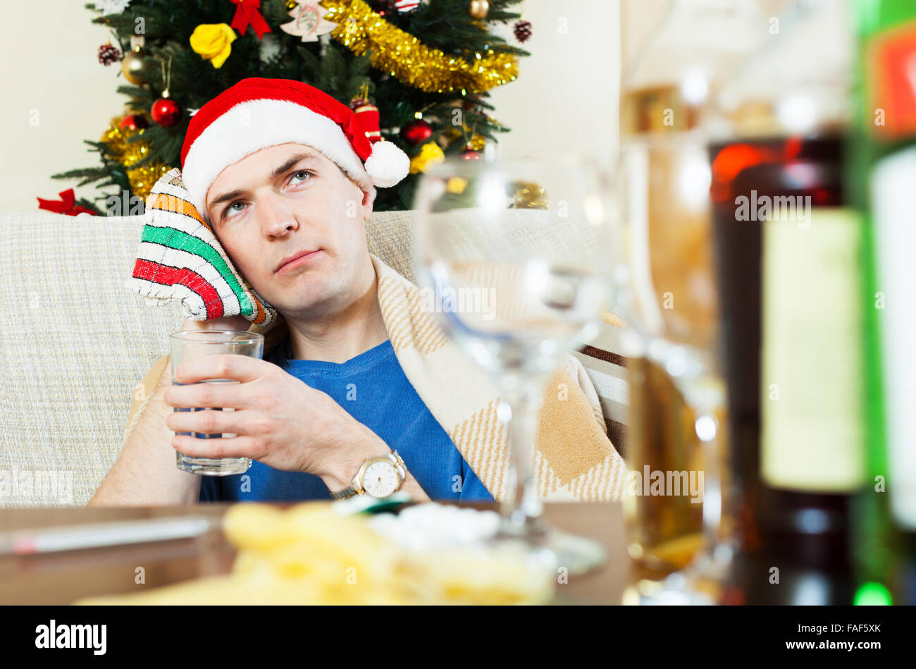 Sad santa glass hi-res stock photography and images - Alamy
