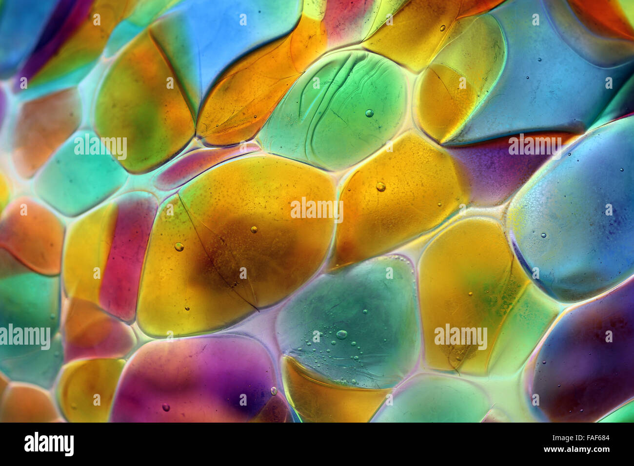 coloured glass artwork Stock Photo - Alamy