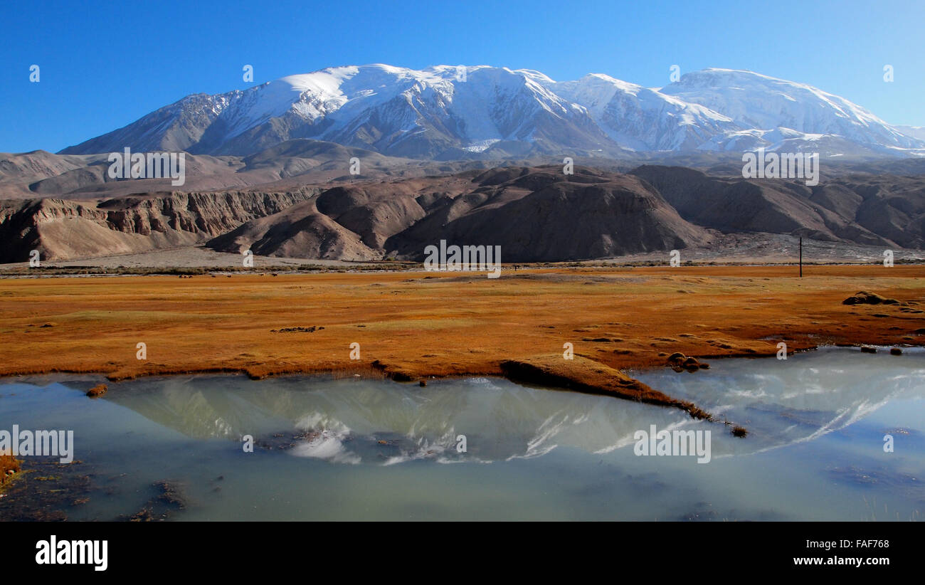 Pamir Plateau Xinjiang Stock Photo - Alamy