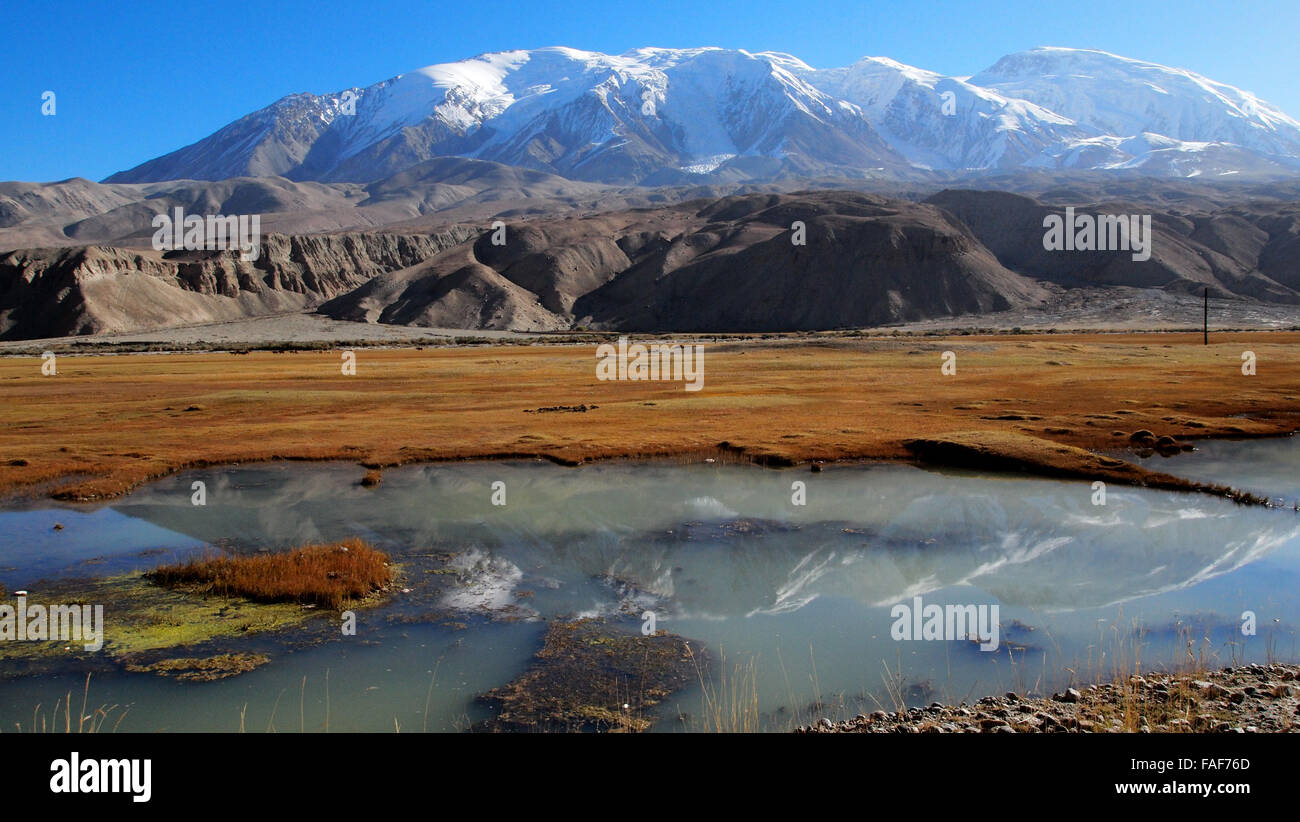 Pamir Plateau Xinjiang Stock Photo - Alamy