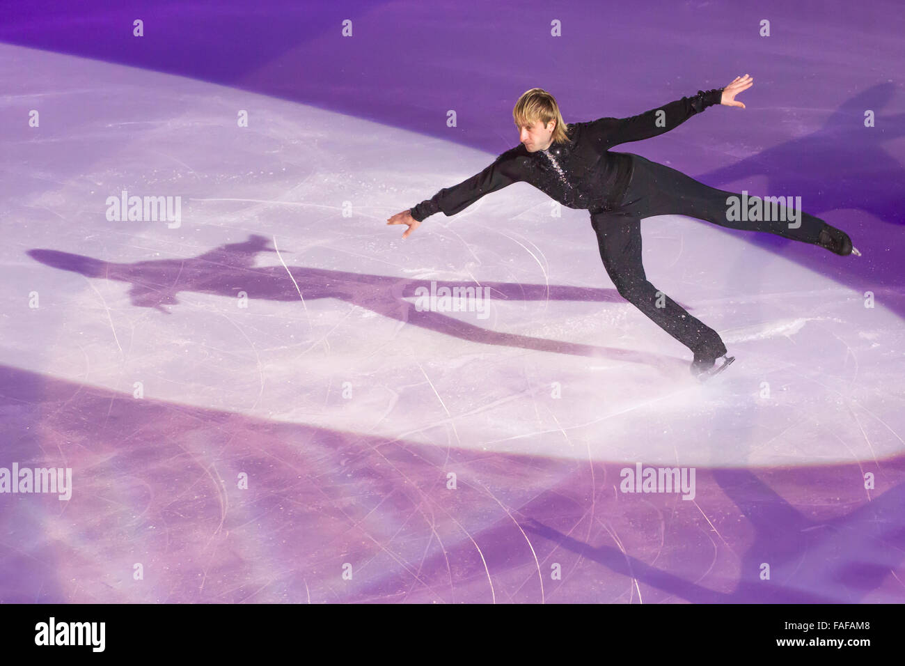 Evgeni Plushenko figure skater champion Stock Photo - Alamy