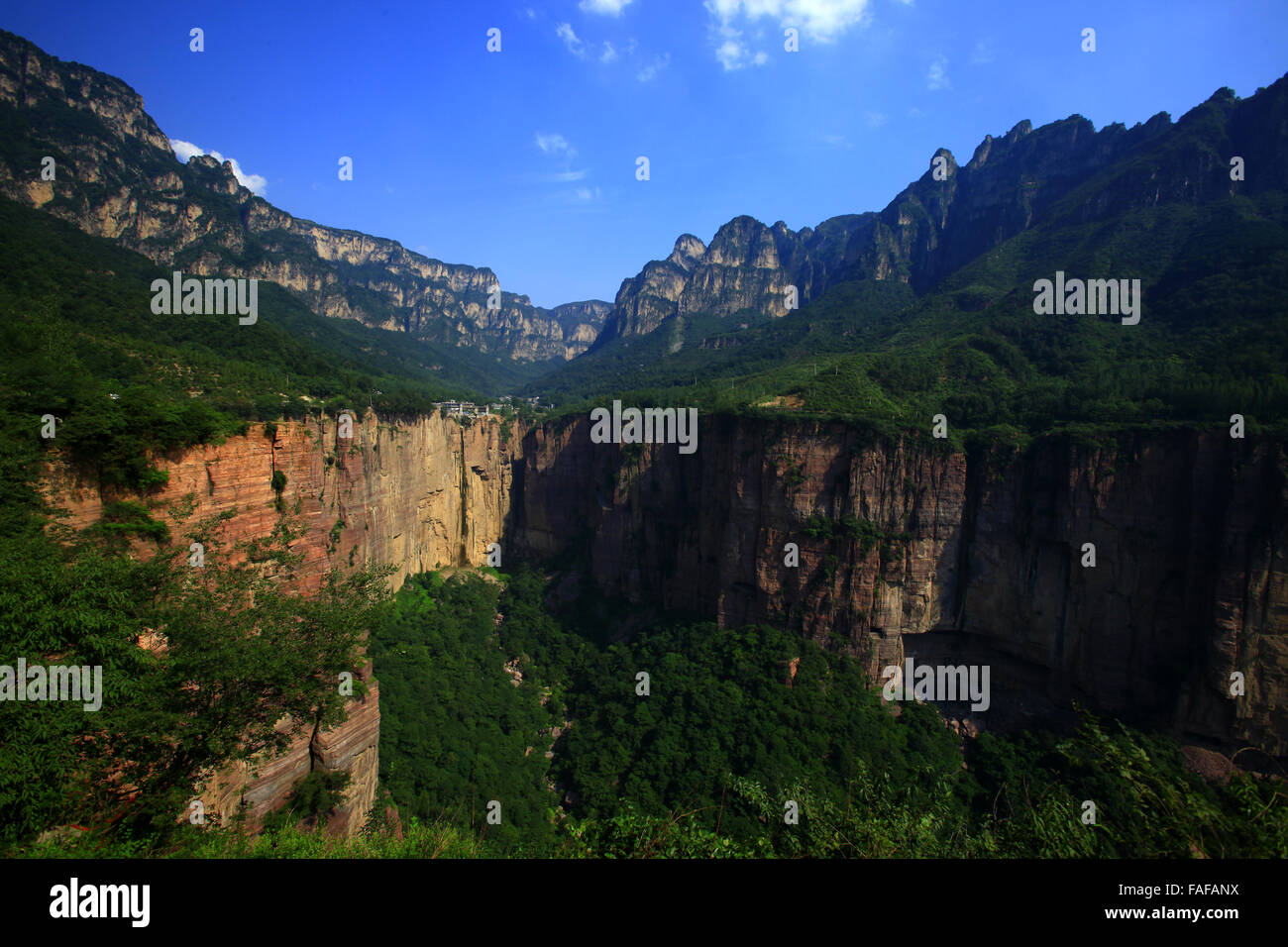 Taihang mountain taihang mountain mountains mountains hi-res stock ...