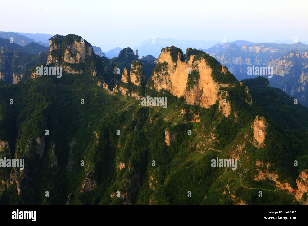 Taihang mountain taihang mountain mountains mountains hi-res stock ...