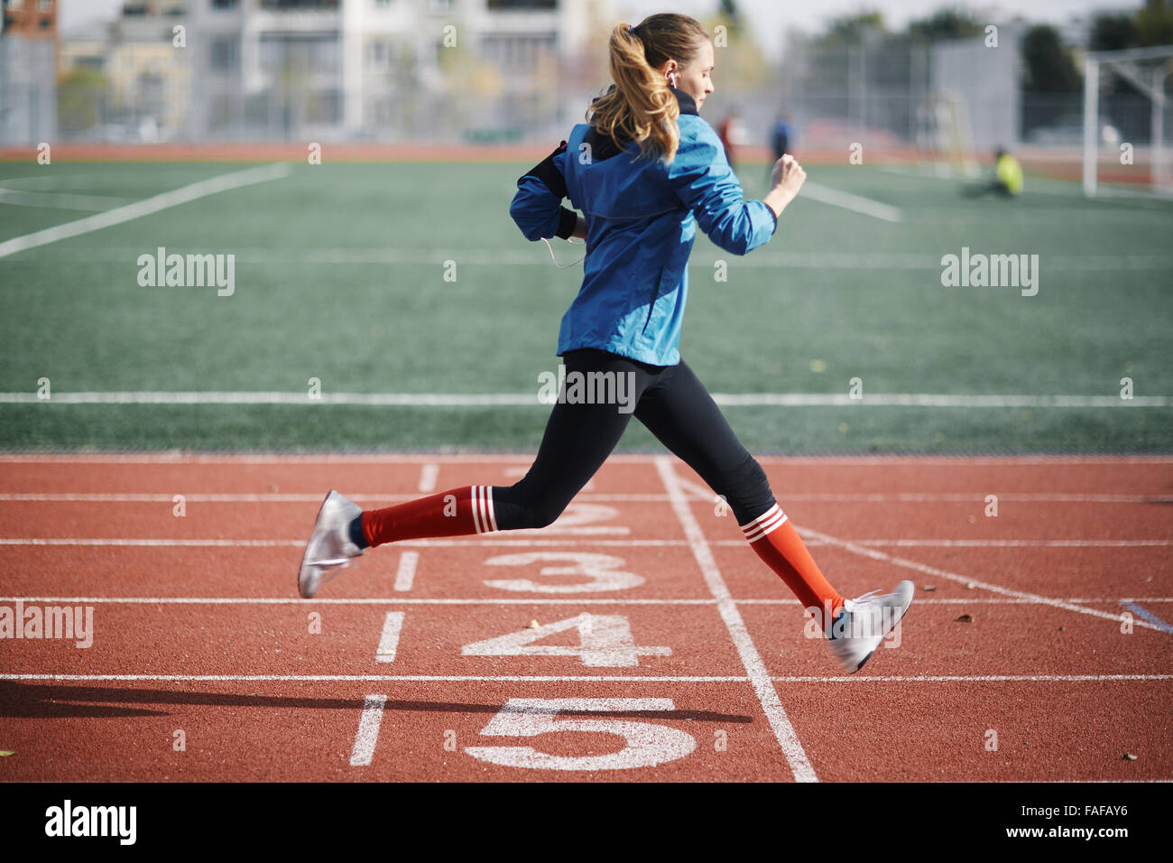 Running on a racetrack hi-res stock photography and images - Alamy