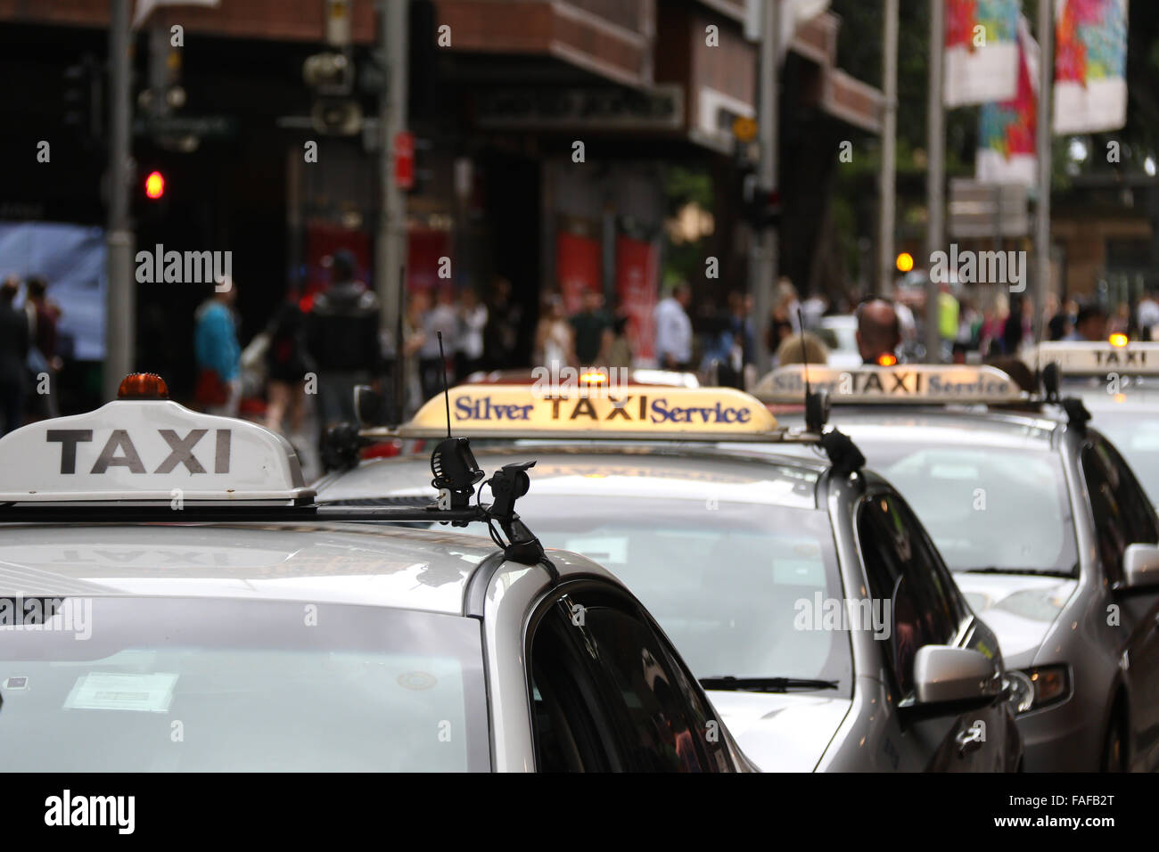 Silver service taxi hi-res stock photography and images - Alamy