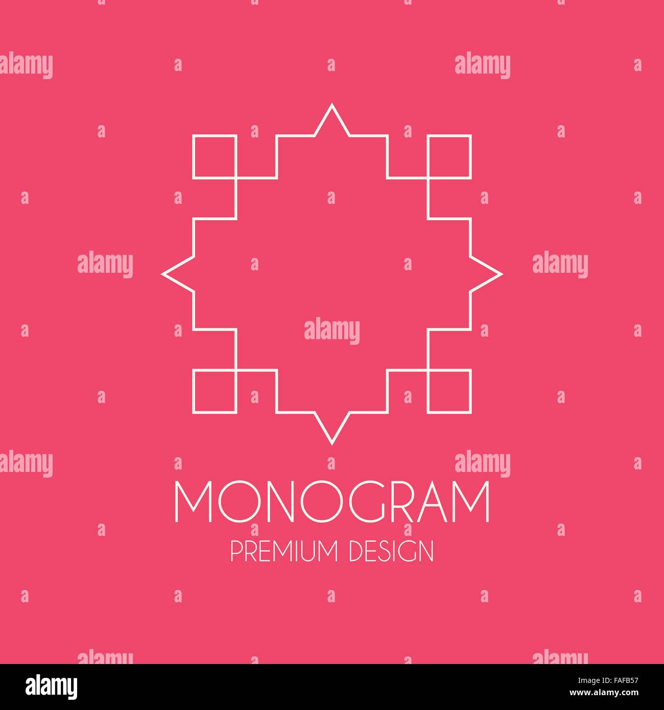 Crown monogram symbol hi-res stock photography and images - Alamy