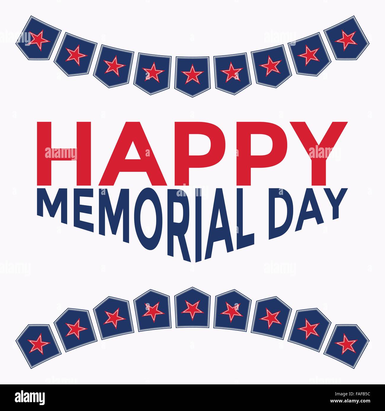 Vector illustration of memorial day Stock Vector Image & Art - Alamy