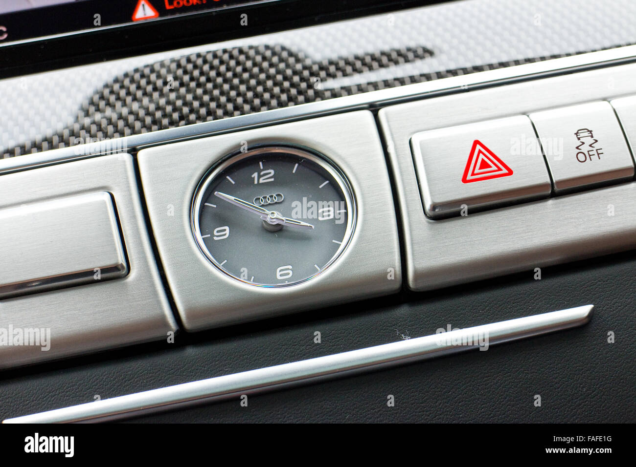Luxury dashboard clock hi-res stock photography and images - Alamy