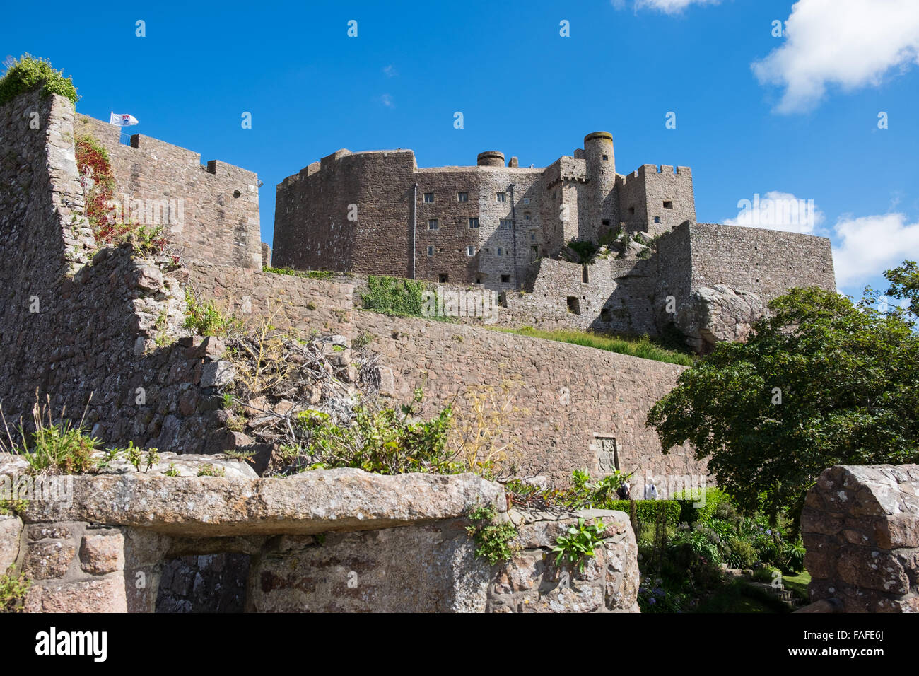 Mont orgueil hi-res stock photography and images - Alamy