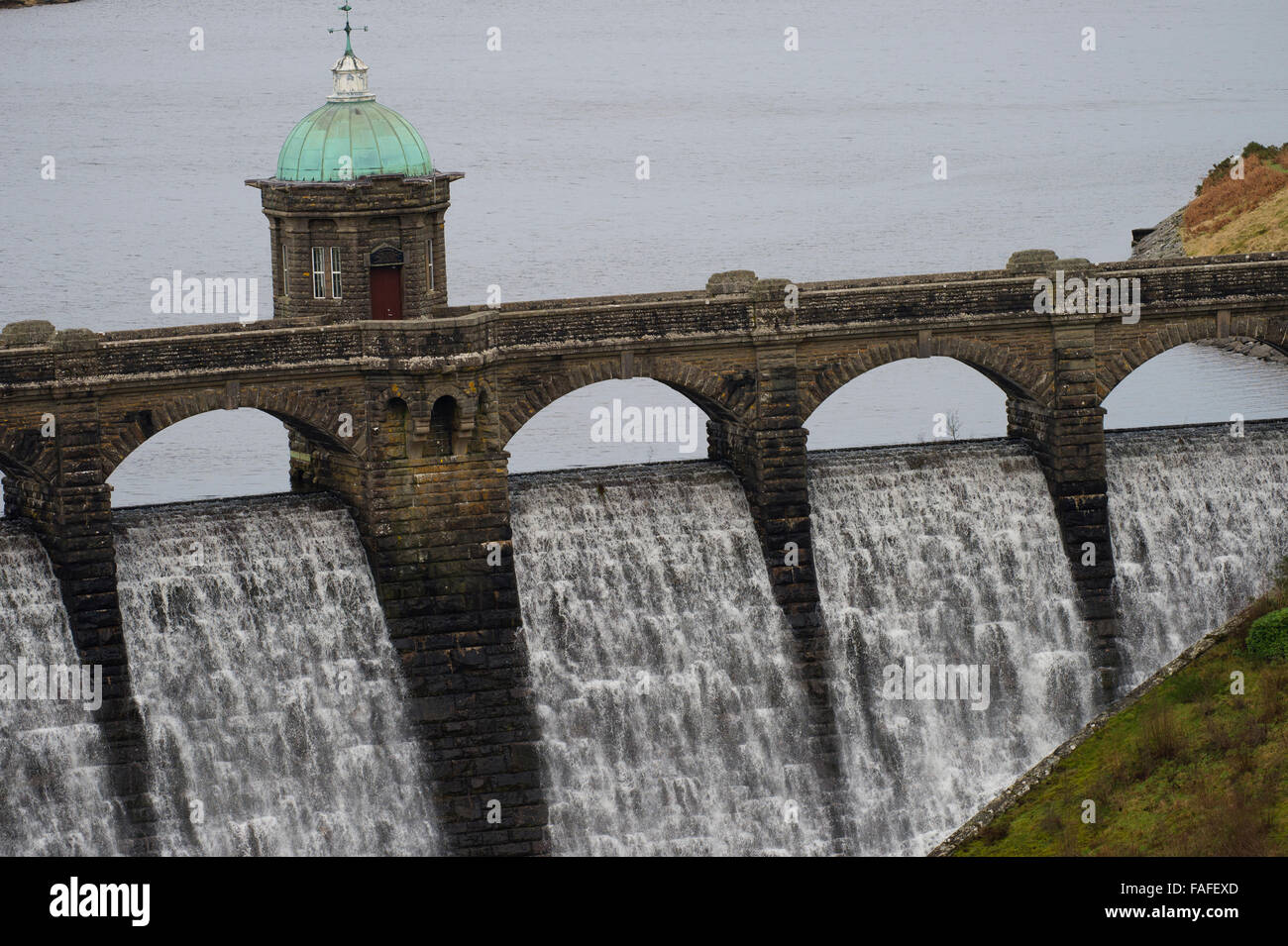 Craig Goch dam and reservoir, Elan Valley water system, designed to ...