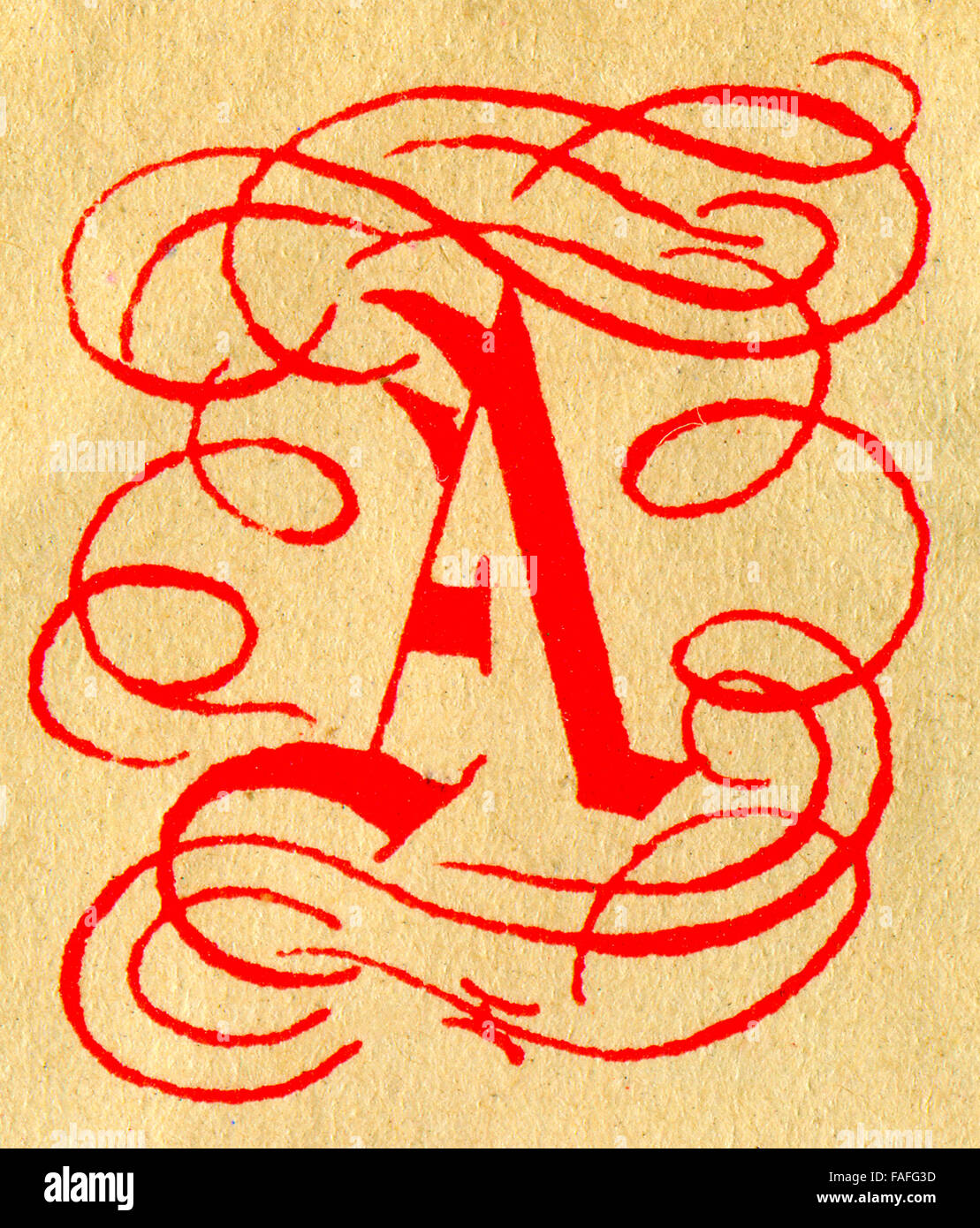 Initials letter A Stock Photo - Alamy