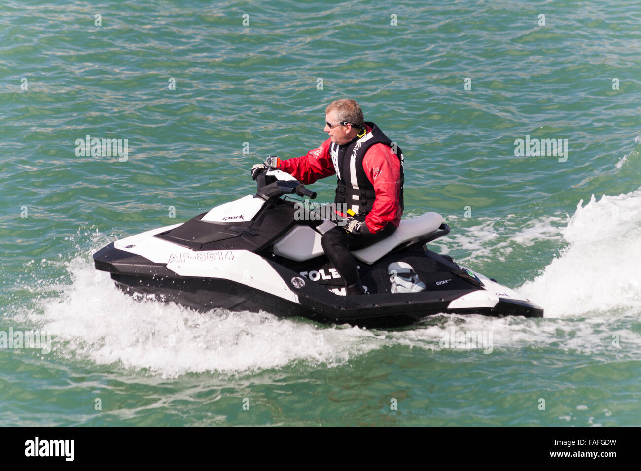 Jetski man hi-res stock photography and images - Alamy