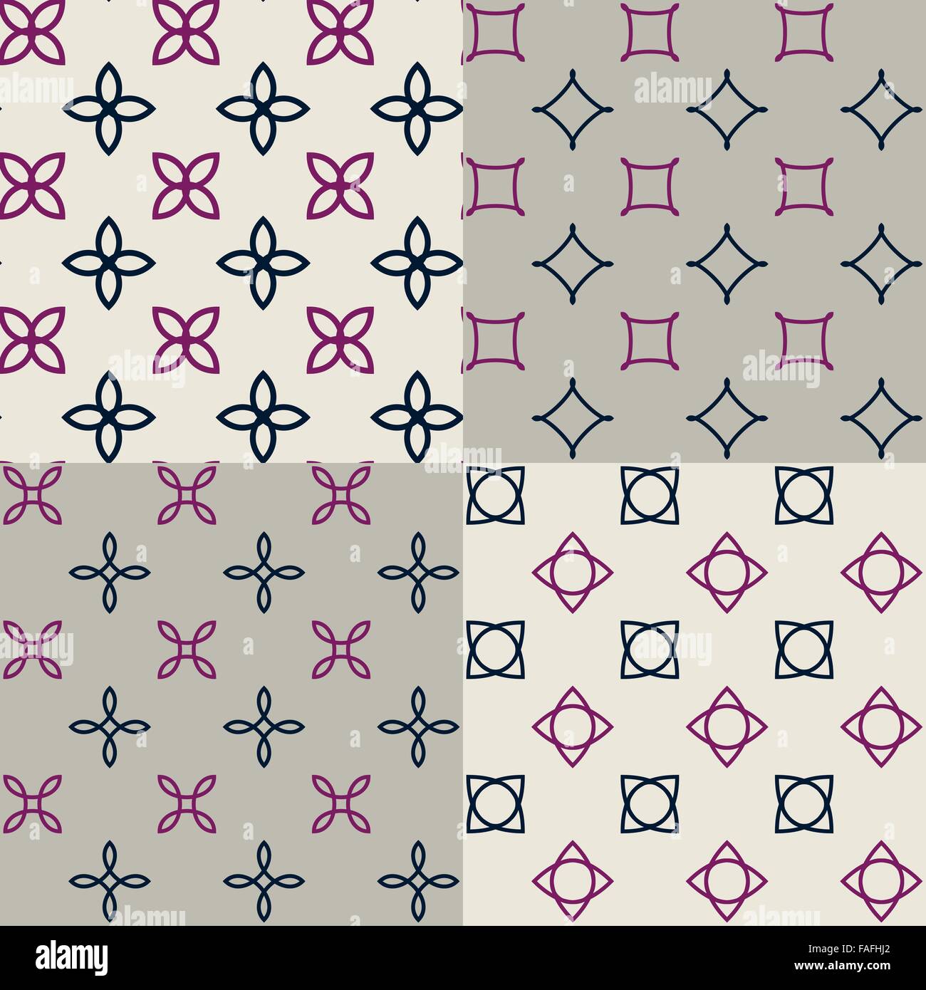 Vector illustration of a pattern Stock Vector Image & Art - Alamy