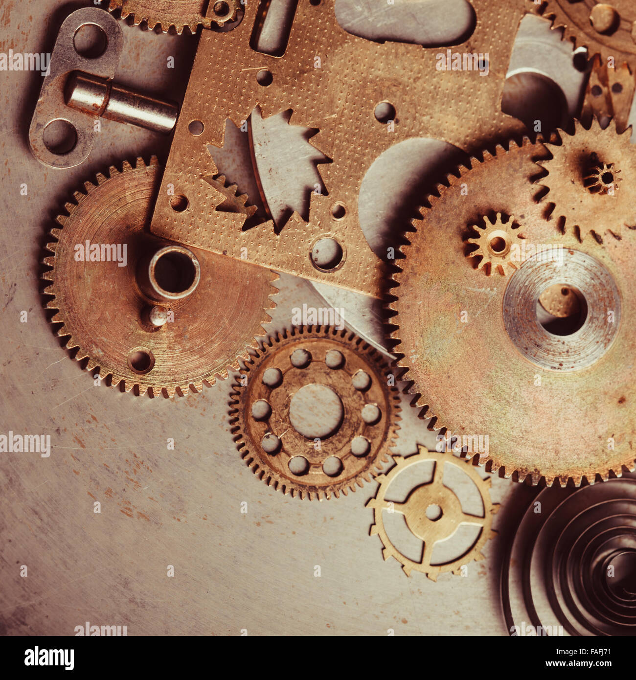 The Steampunk background Stock Photo - Alamy
