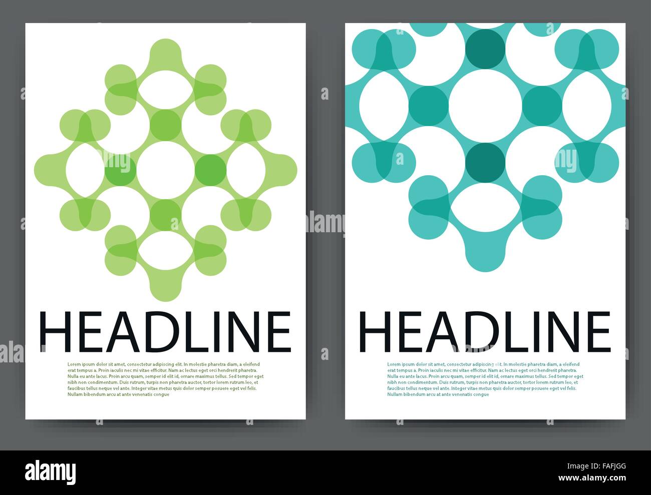 Vector illustration design magazine template Stock Vector Image & Art ...