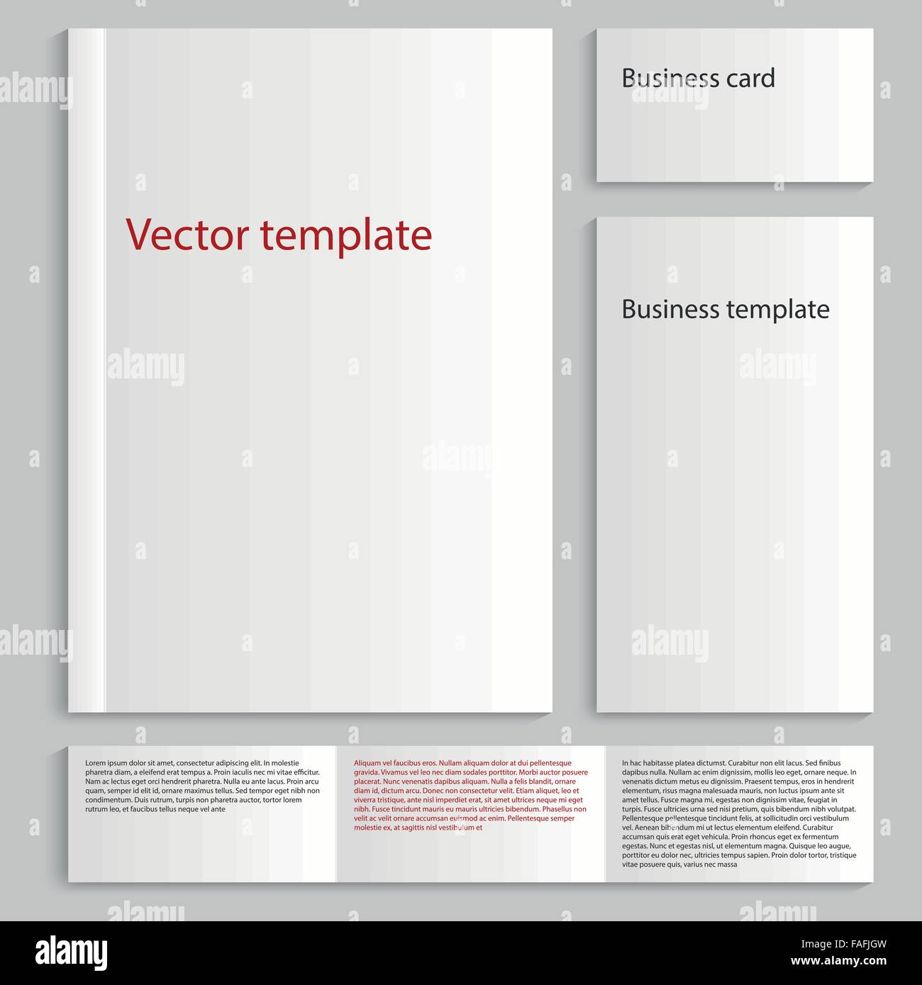 Vector illustration of a mock up Stock Vector Image & Art - Alamy