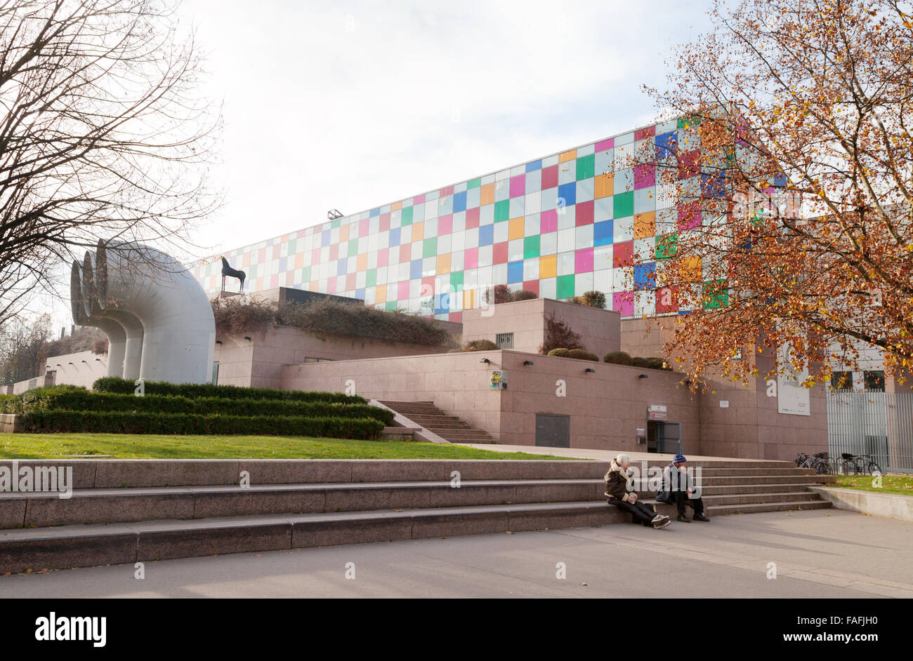 Strasbourg Museum of Modern and Contemporary Art exterior, Strasbourg ...