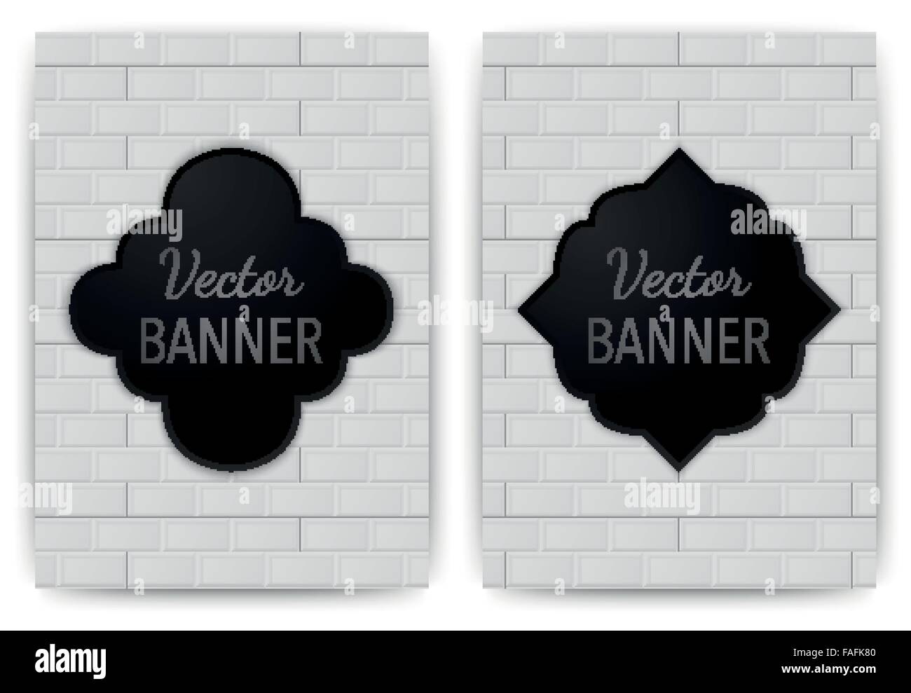 Vintage brick illustration Cut Out Stock Images & Pictures - Alamy