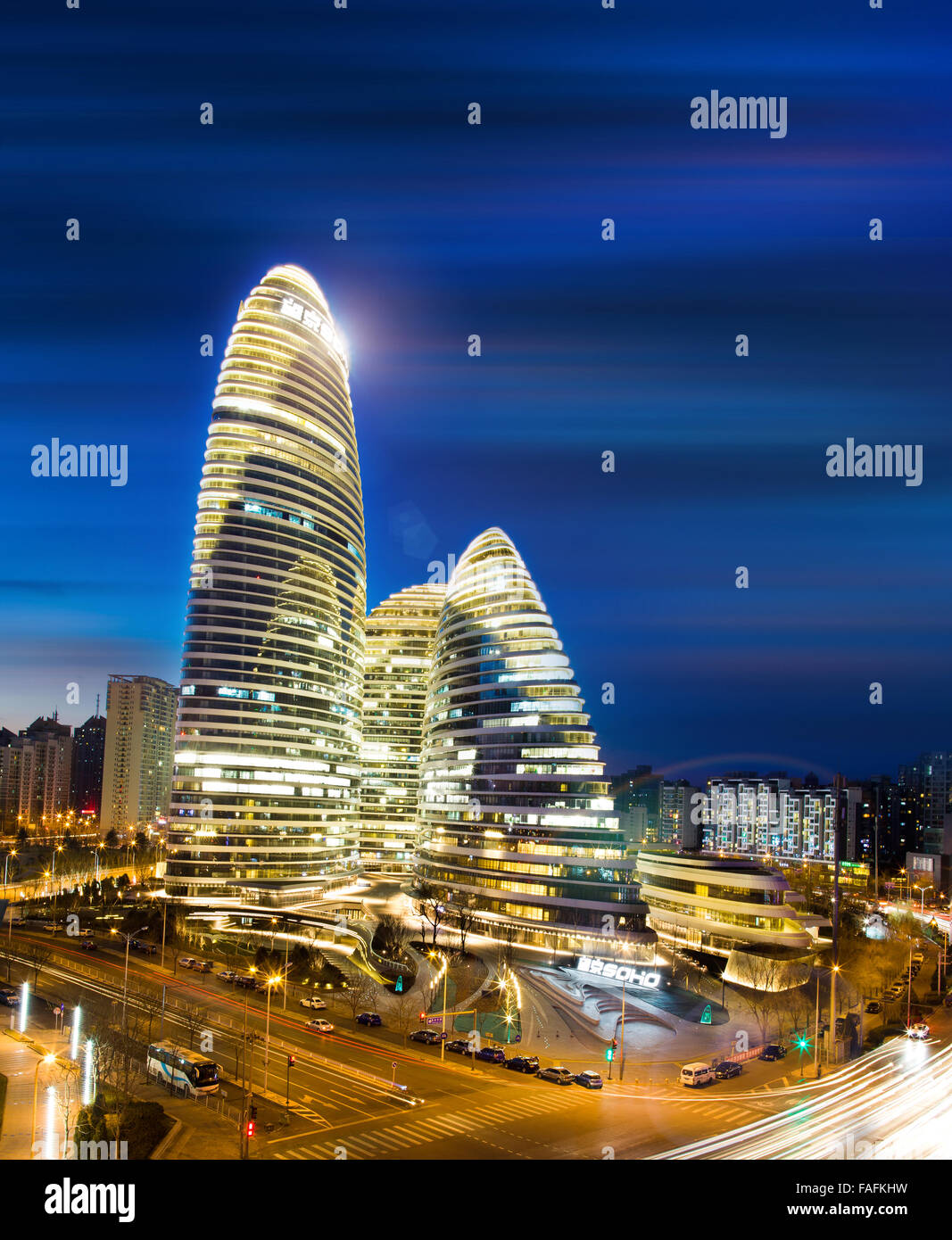 Beijing wangjing cloud Stock Photo - Alamy