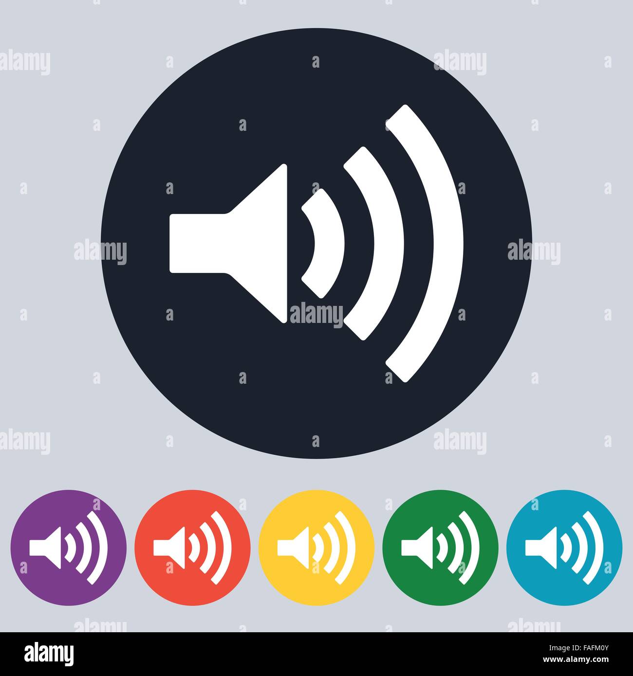 Stock Vector Linear icon sound Stock Vector Image & Art - Alamy