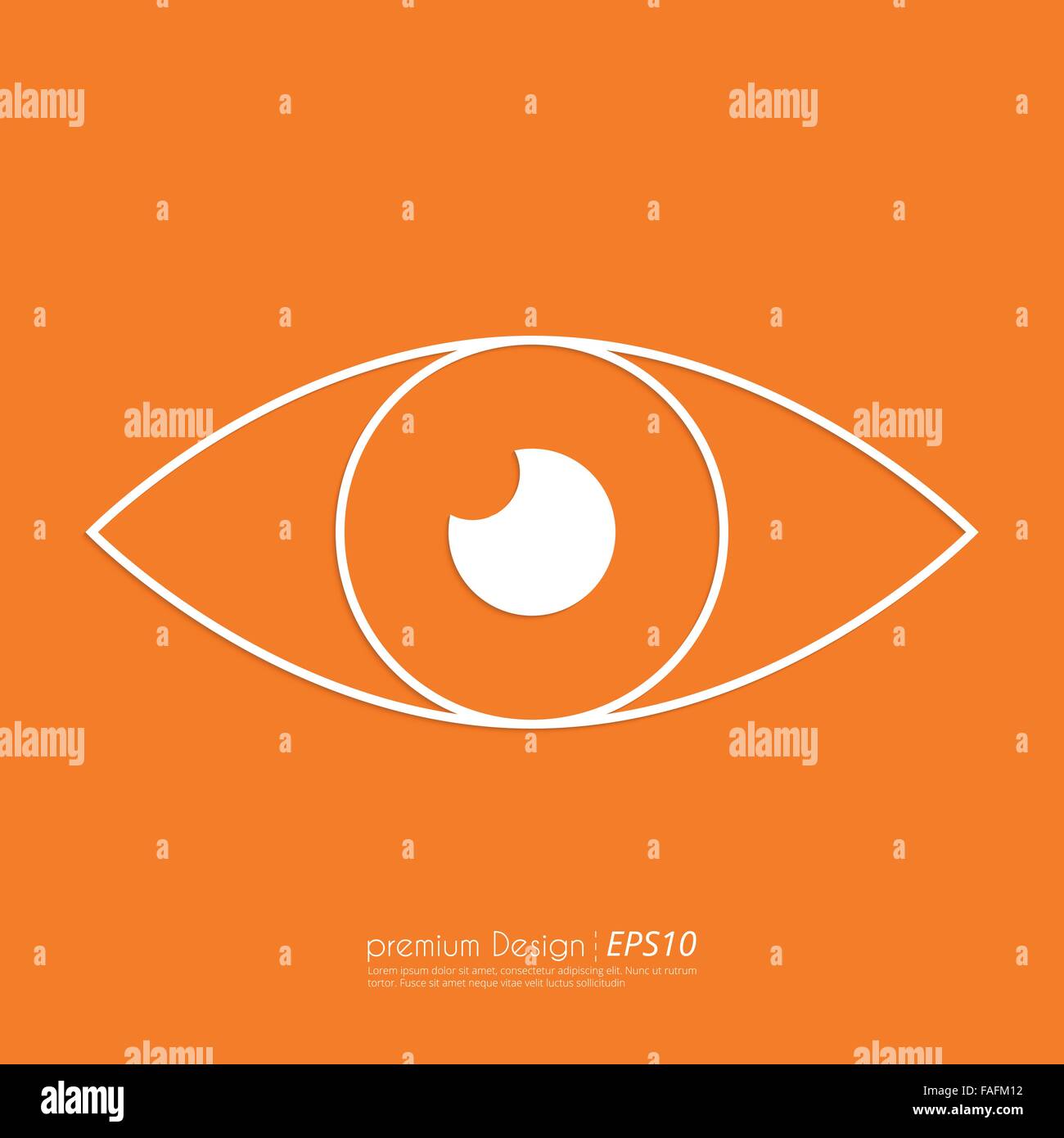 Stock Vector Linear icon eyes Stock Vector Image & Art - Alamy