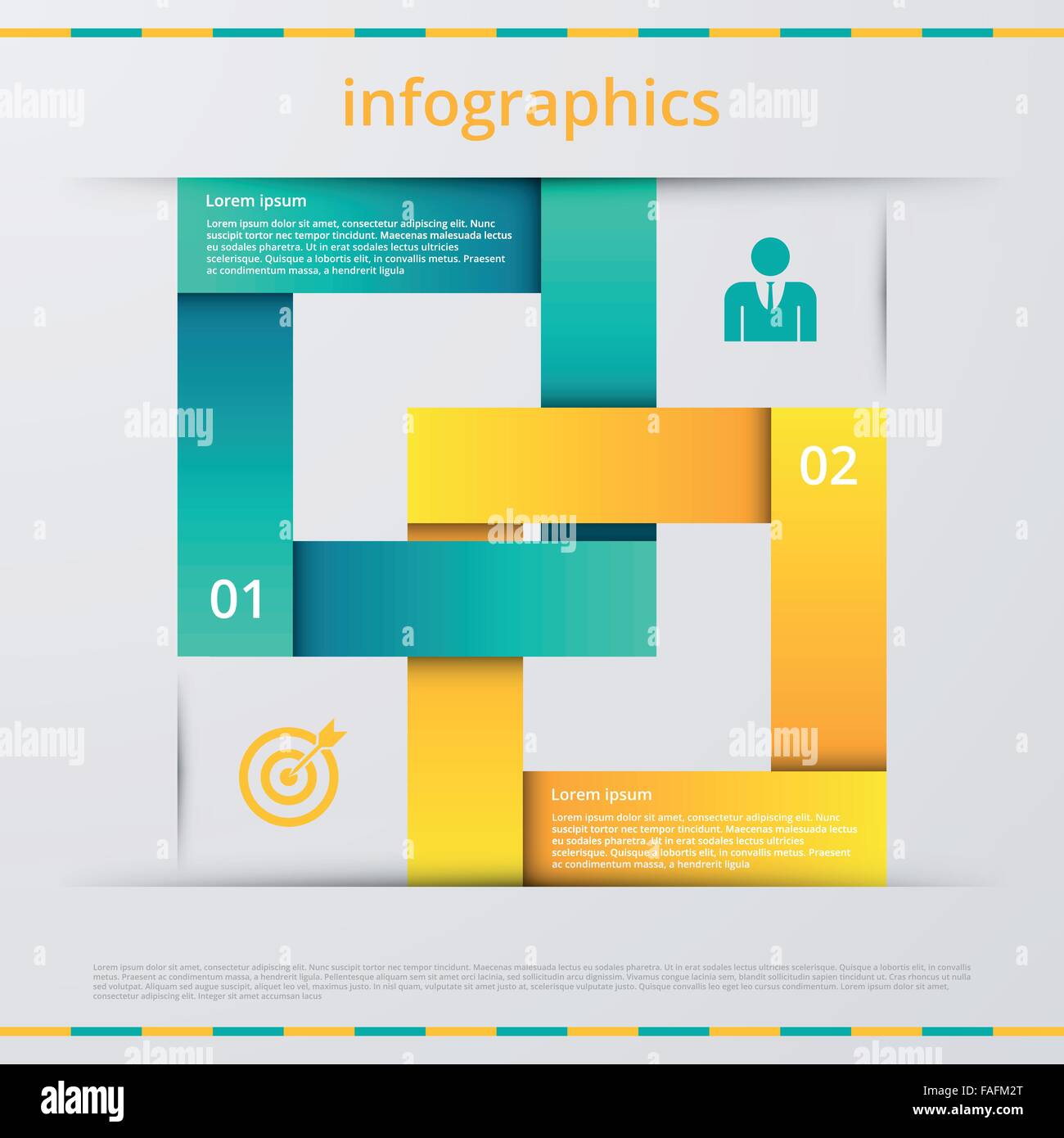 Vector illustration infographics four options Stock Vector Image & Art ...