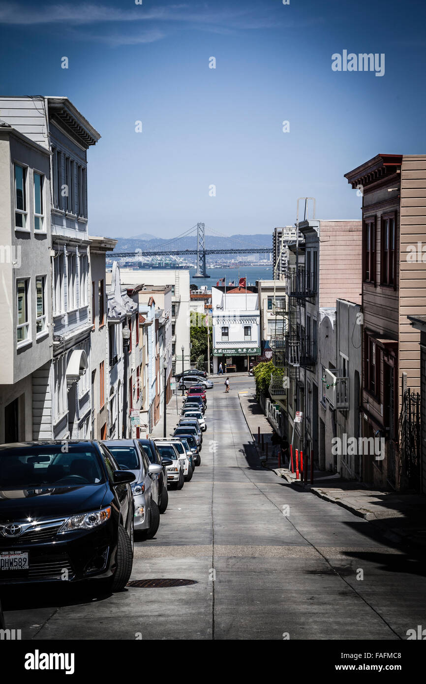 street view, San Francisco, California Stock Photo - Alamy
