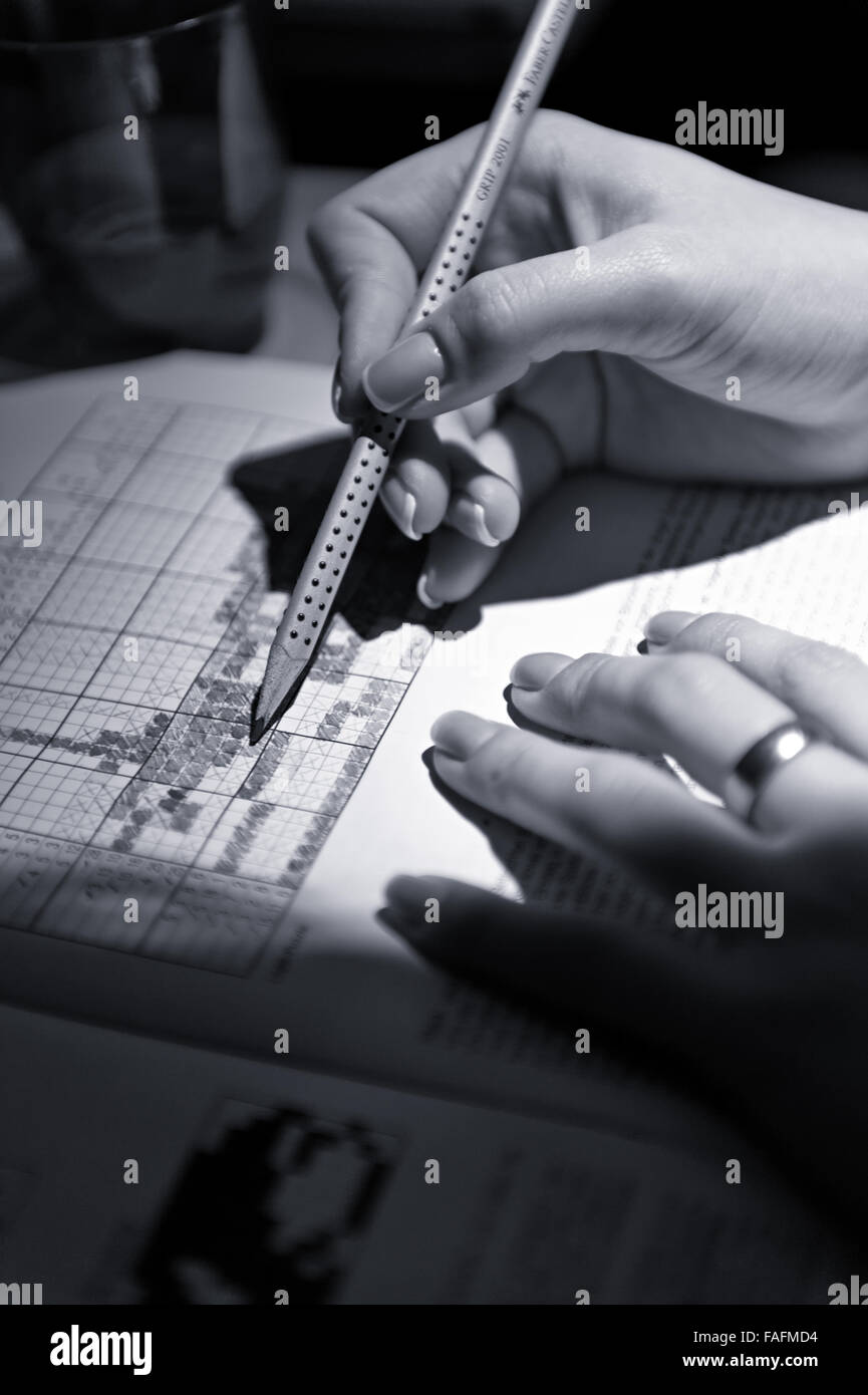 Puzzles riddles hi-res stock photography and images - Alamy