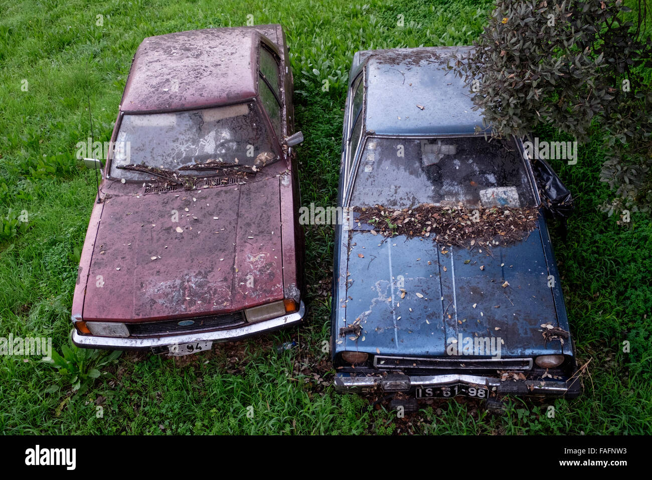 Aerial View Above Vintage Car High Resolution Stock Photography and ...