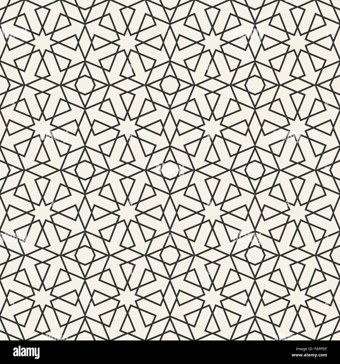 Abstract seamless geometric islamic wallpaper pattern for your design ...