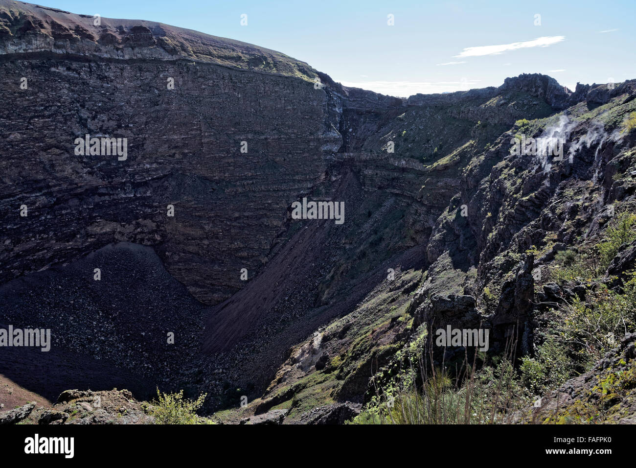 View inside crater mount vesuvius hi-res stock photography and images ...