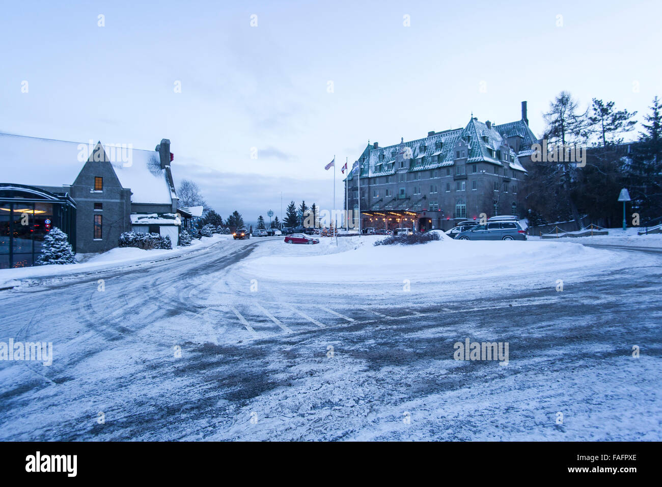 Casino de Charlevoix and Fairmont Le Manoir Richelieu five-star luxury ...