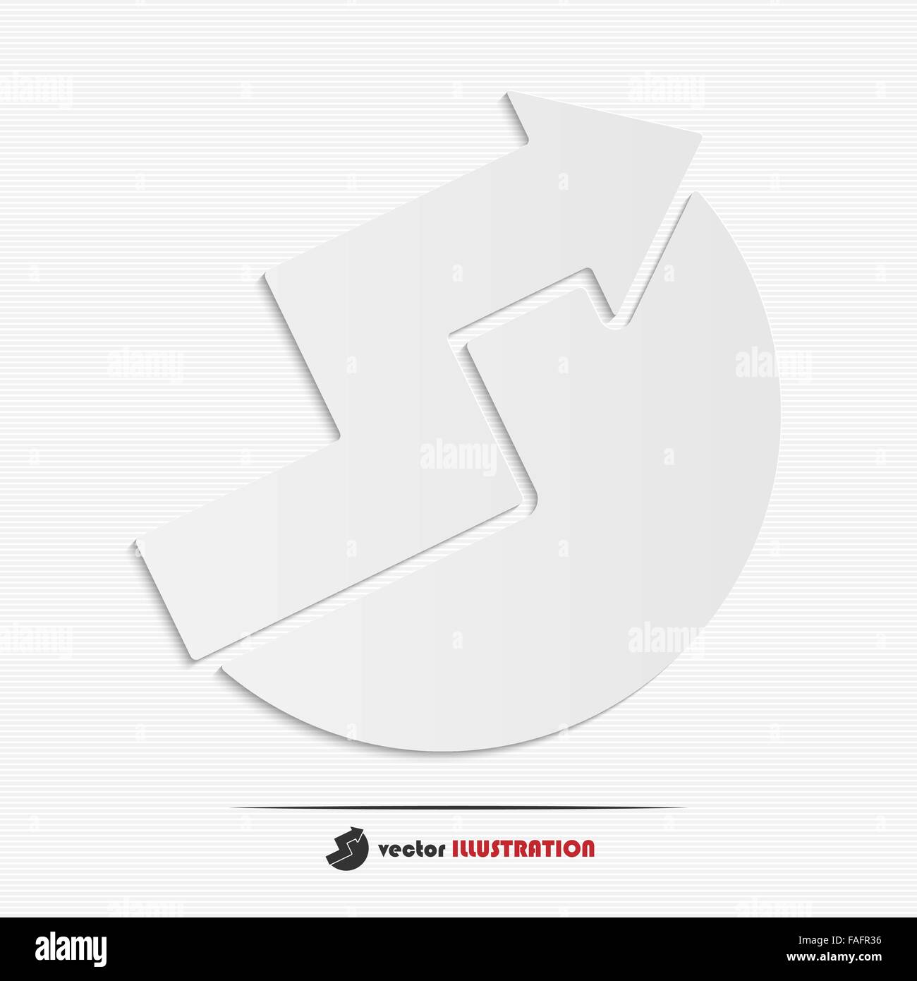 Financial chart icon Stock Vector Images - Alamy