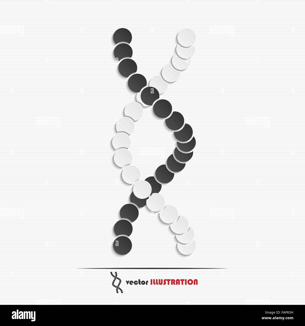 Abstract DNA web icon for your design Stock Vector Image & Art - Alamy