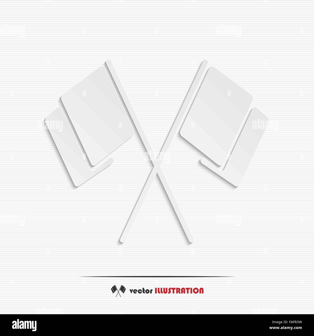 Flags icon hi-res stock photography and images - Alamy