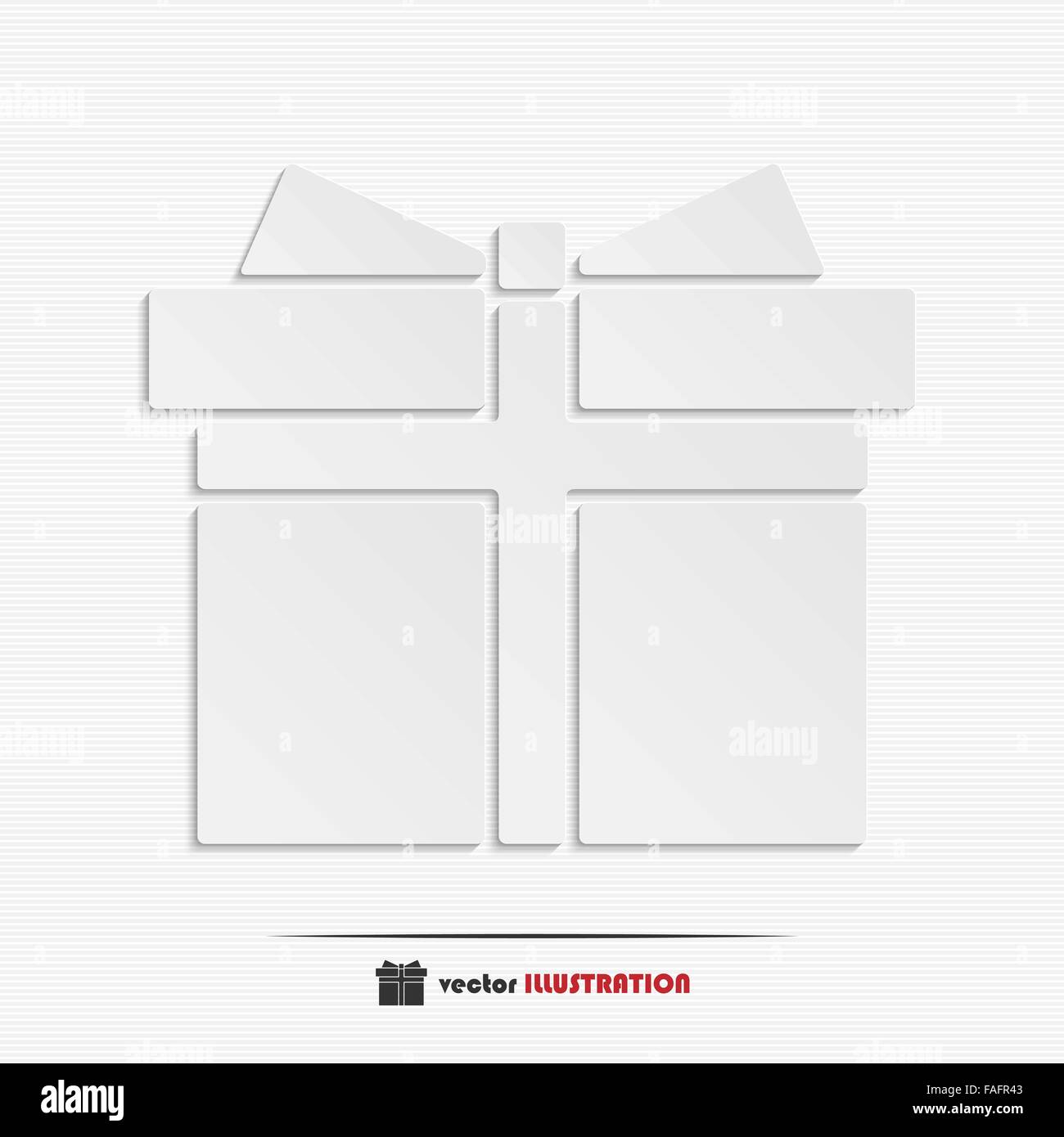 Gift icon box present Stock Vector Images - Alamy