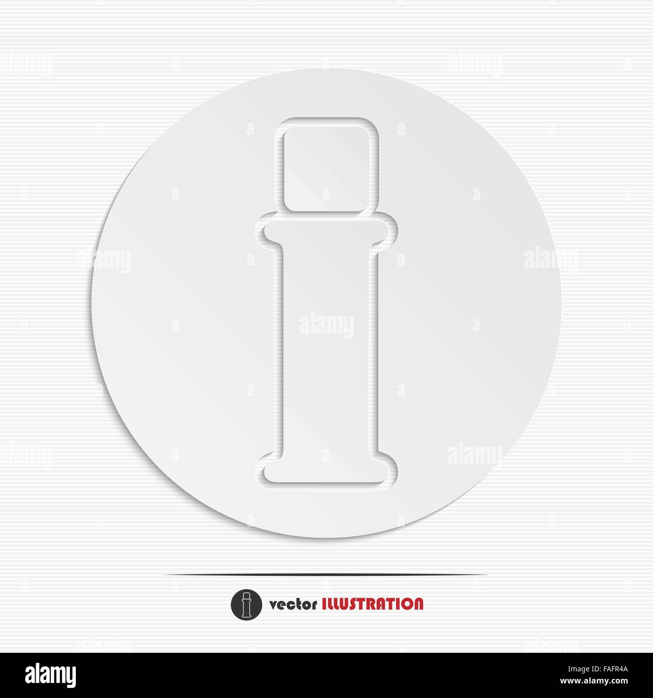 Grey information sign Stock Vector Images - Alamy