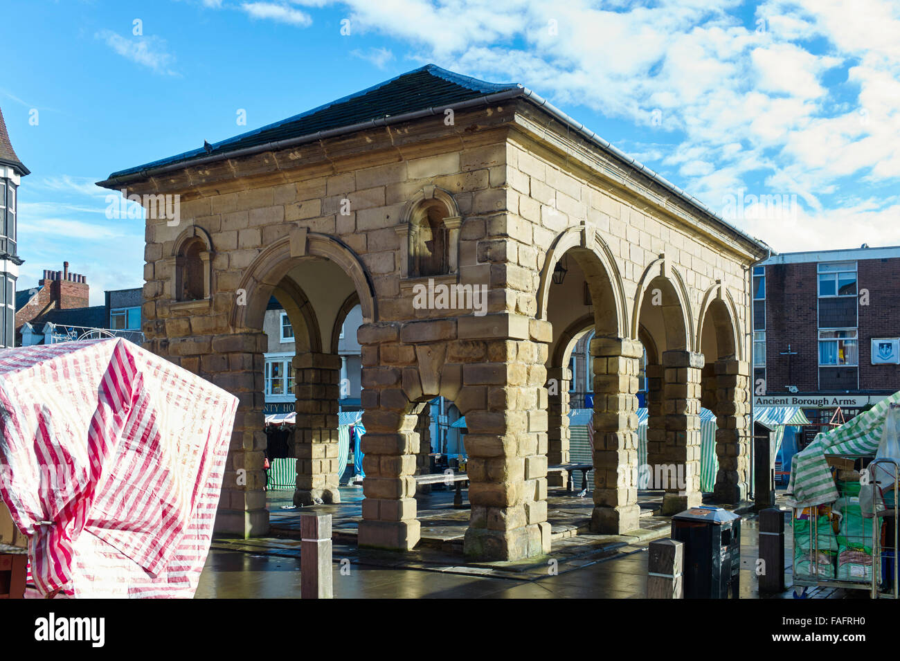 Pontefract market hi-res stock photography and images - Alamy