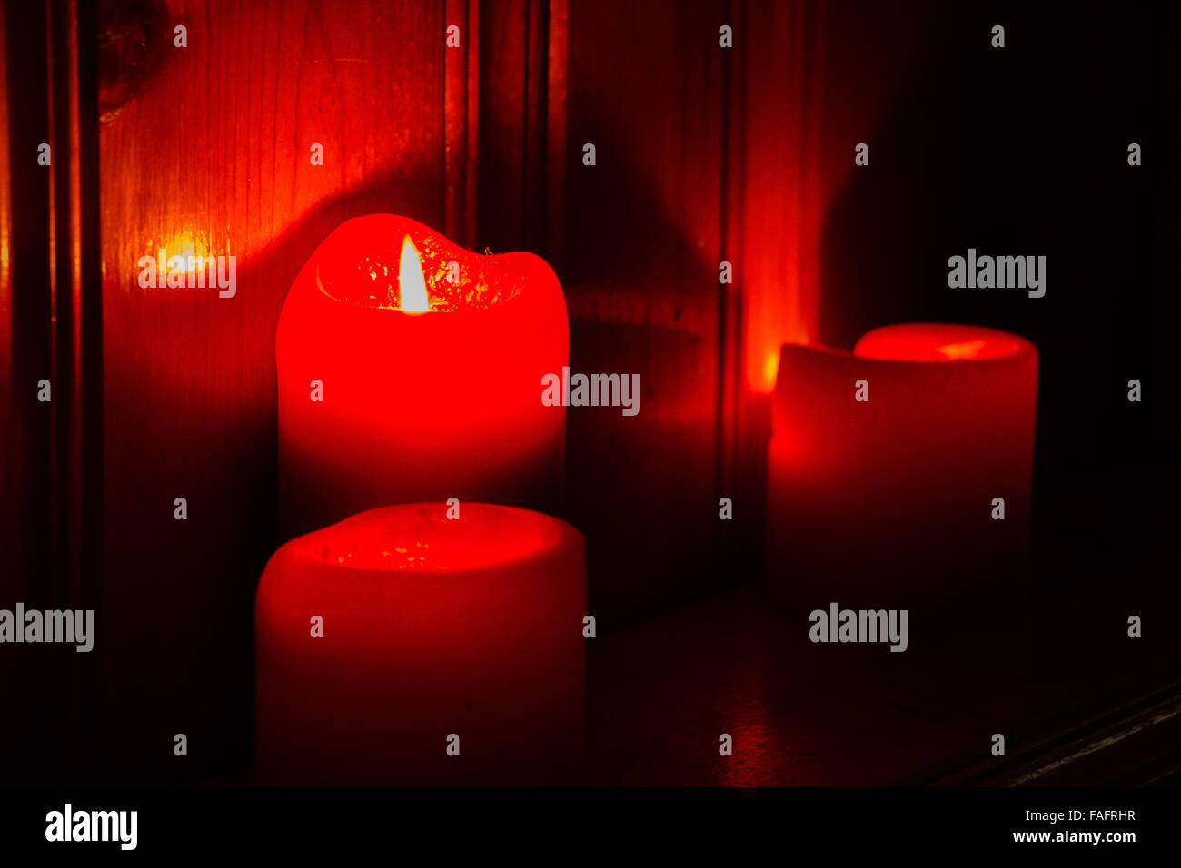 3 candles burning hi-res stock photography and images - Alamy